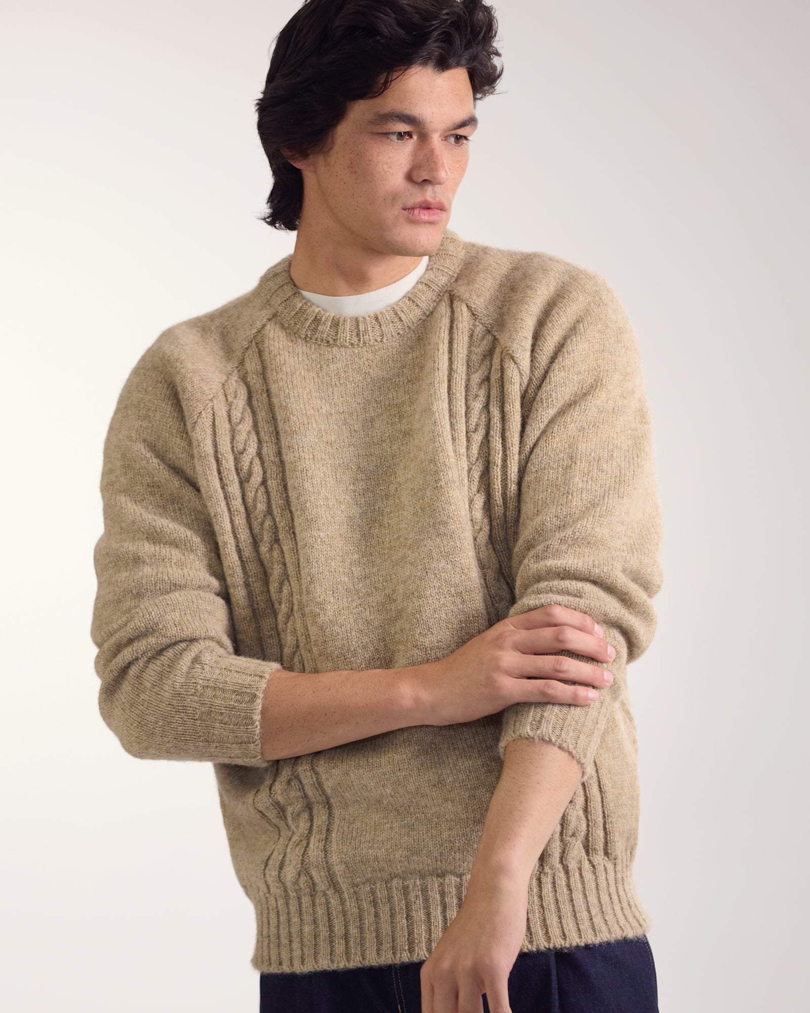 The 808 Men's Wool Sweater | Made in NZ | Davaar